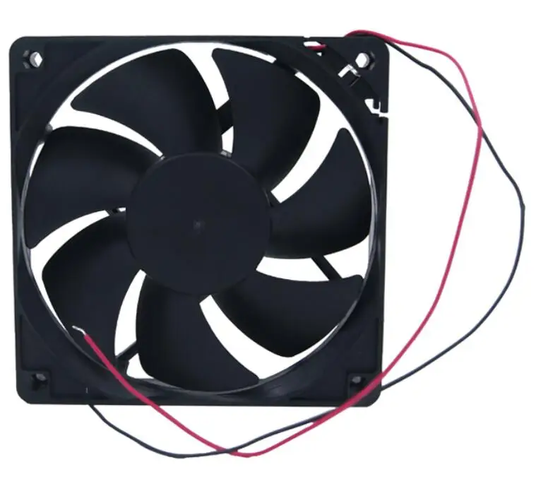 12CM 12025 AG12024XB257100 24V 0.46a two-wire industrial fan cooling ...