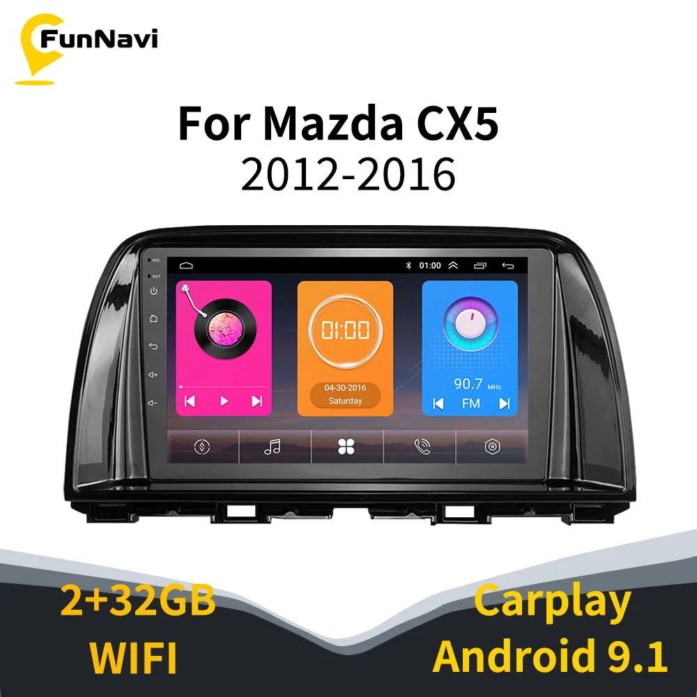 For Mazda Cx5 Cx-5 Cx 5 2012-2016 2 Din Android Car Stereo Navigation ...