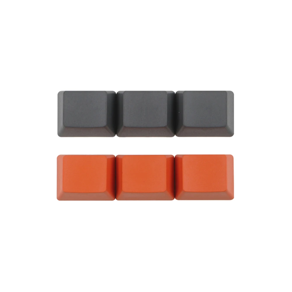 6pcs 1.25u Orange Grey Keycaps For Cherry Mx Gateron Kailh Box Ttc ...