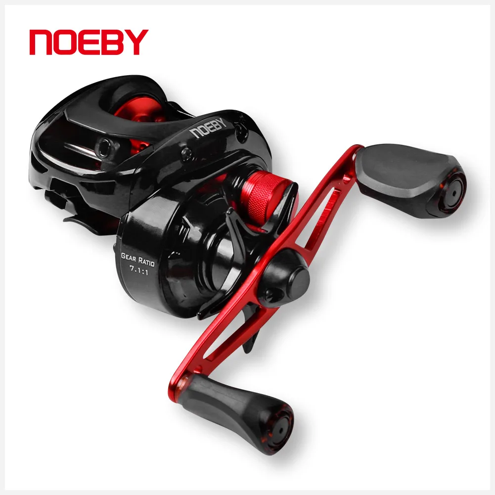 Noeby Baitcasting Fishing Reel 7kg 15lb Darg 7.1:1 High Speed ...