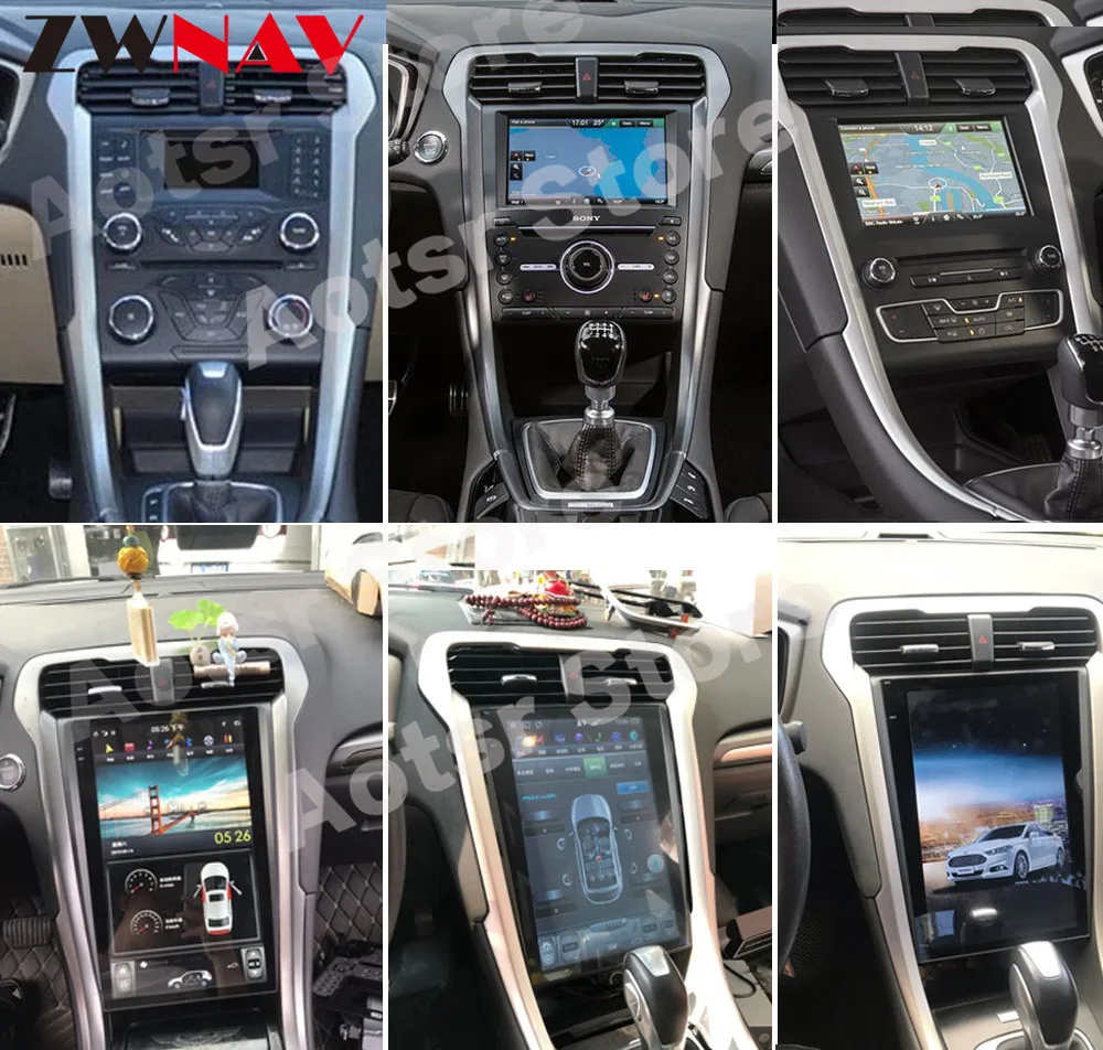 Vertical-Tesla-Screen-Android-For-Ford-Mondeo-Fusion-MK5-2013-2014-2015 ...