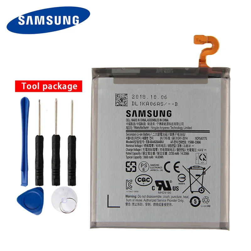 Original Samsung High Quality EB BA920ABU Battery For Samsung A9s A9200 ...