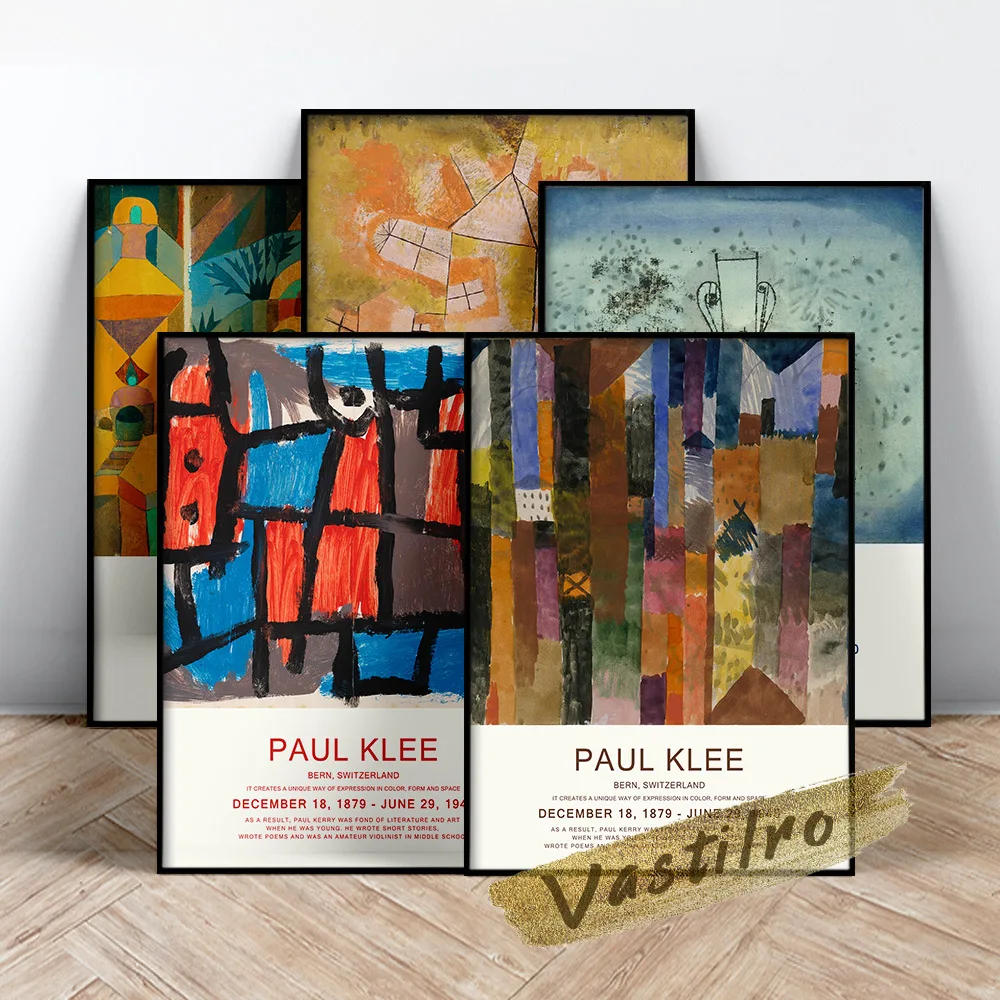 Photography Art & Collectibles Vintage Paul klee french exhibition ...