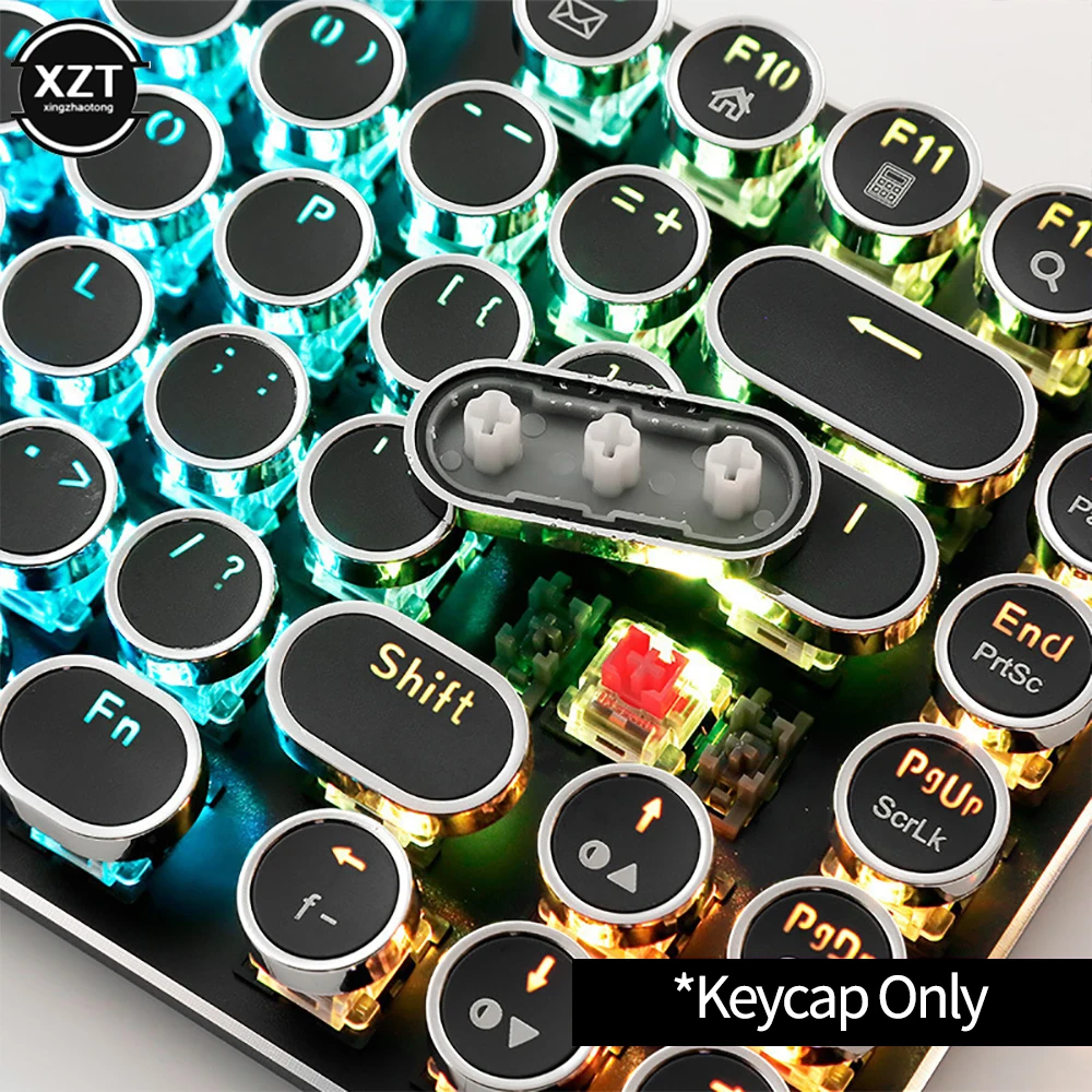 104Pcs-Set-Universal-Round-Key-Cap-Keycaps-for-Cherry-MX-Mechanical ...