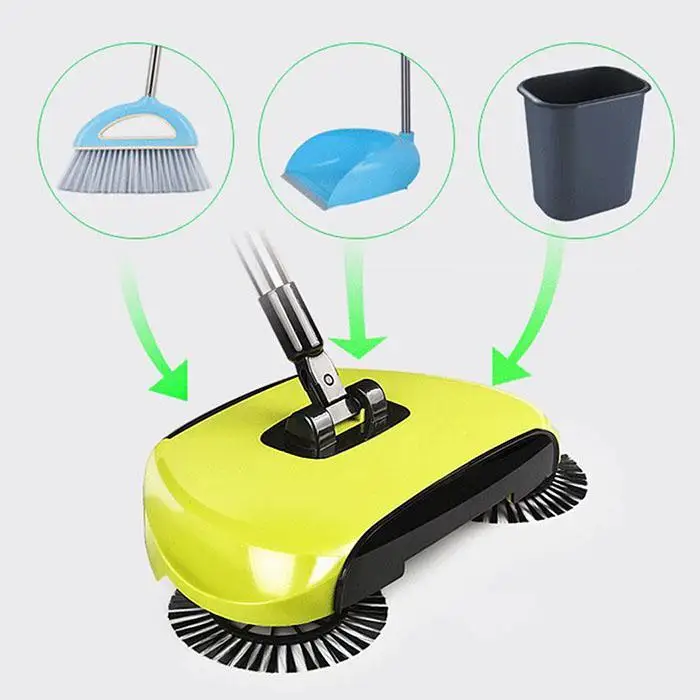 Automatic Hand Push Cleaning Sweeping Tool Without Electricity ...