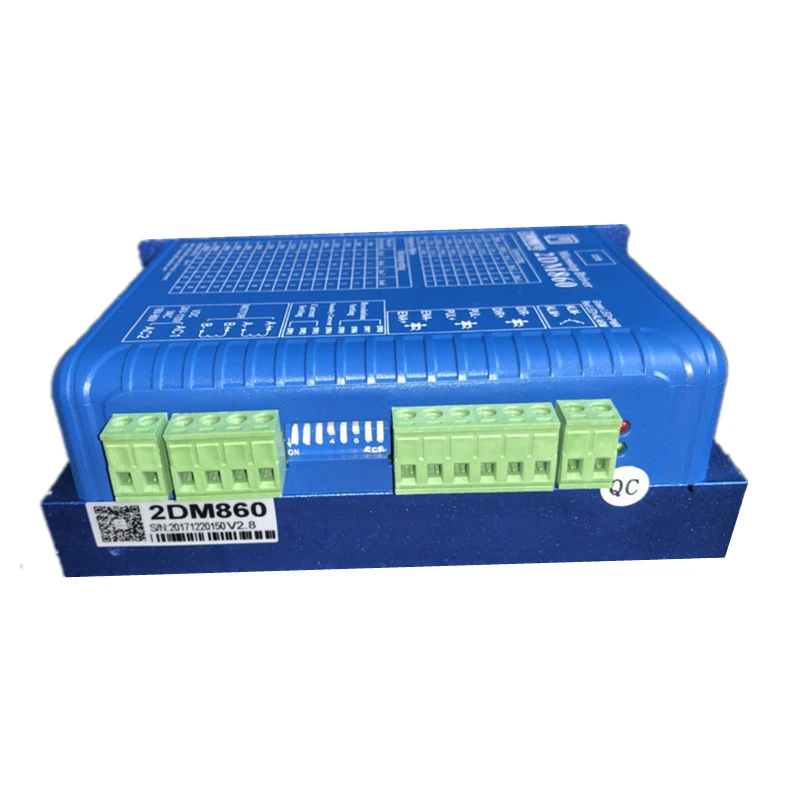 2DM860 NEMA23 NEMA34 2 상 스테퍼 모터 드라이버, 32 비트 DSP AC60V 1.8 7.0A JMC ...