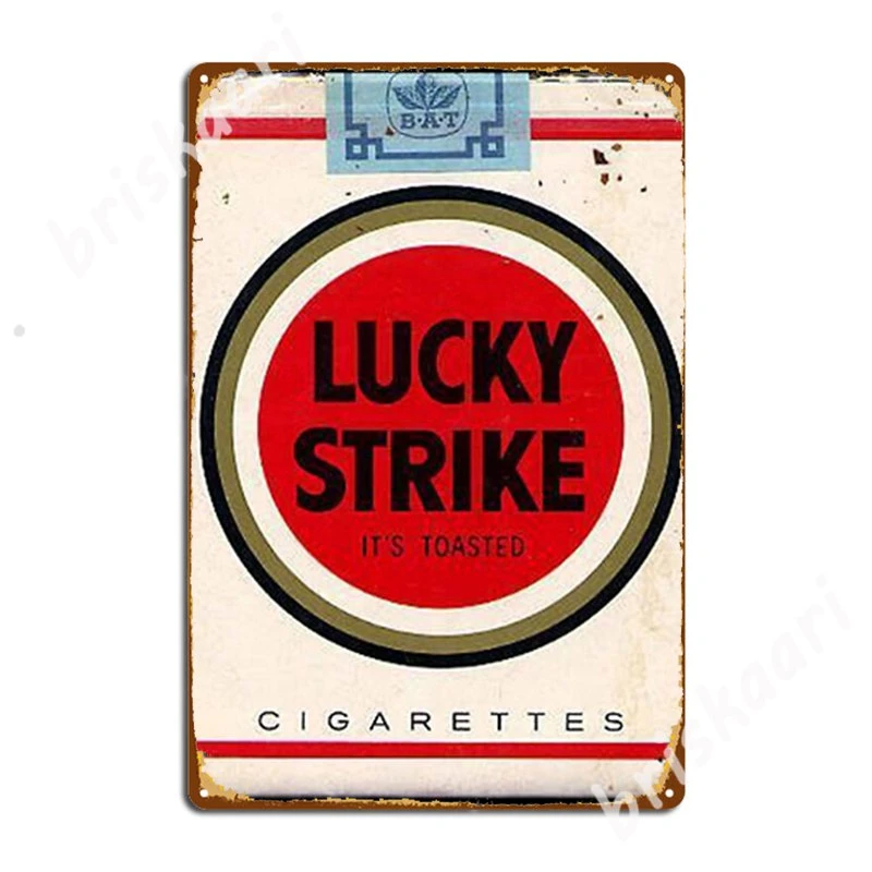 Lucky Strike Tin Sign | Sign Posters | Plaques Signs - Metal Signs ...