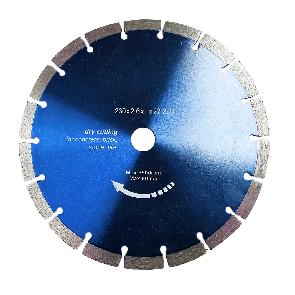 230 Diamond Cutting Disc Disc Concrete 12 Mm Segment Height Blad Saw ...