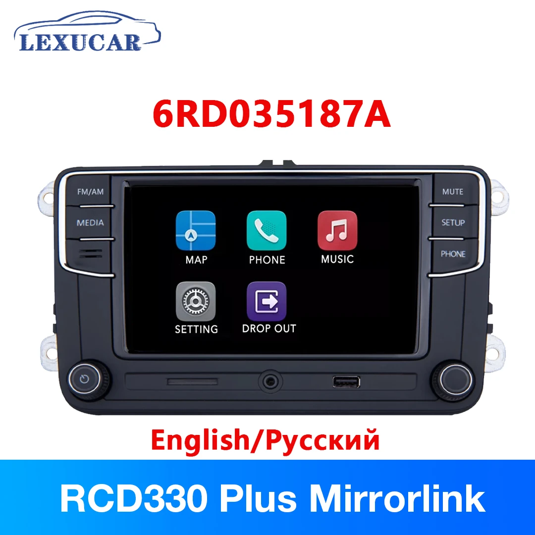 RCD330 Plus Car Radio Mirrorlink 6RD035187A RCD340G 6.5 inch Headunit ...