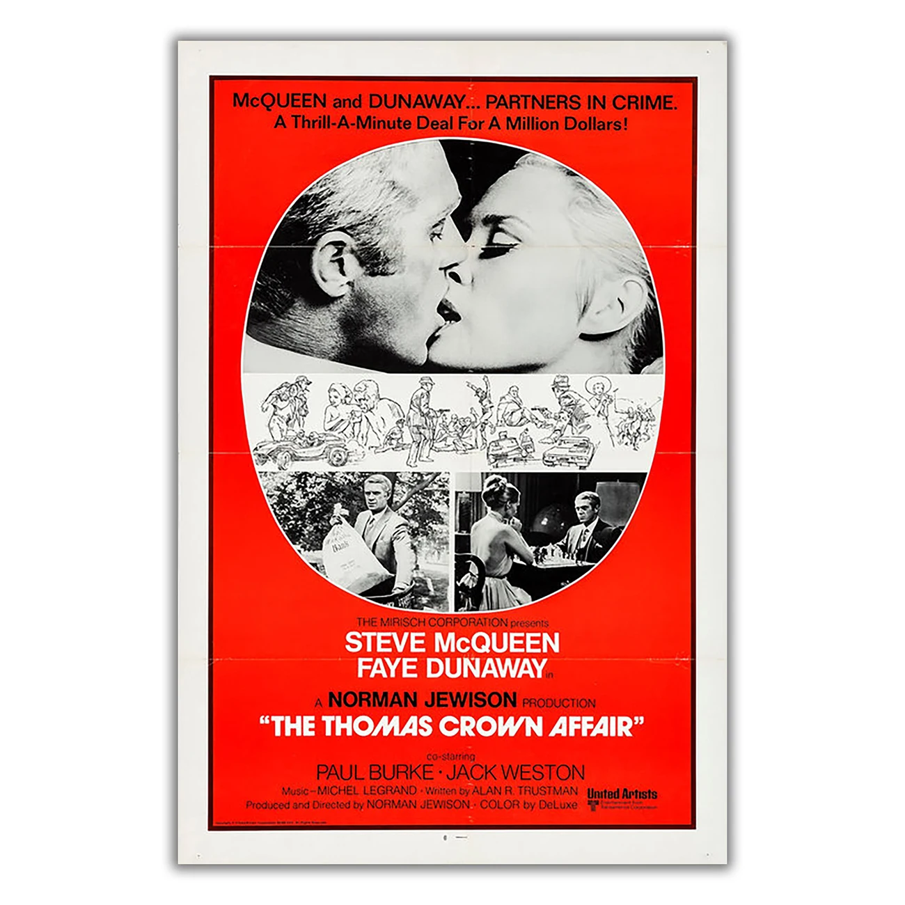 Thomas Crown Affair Movie Poster