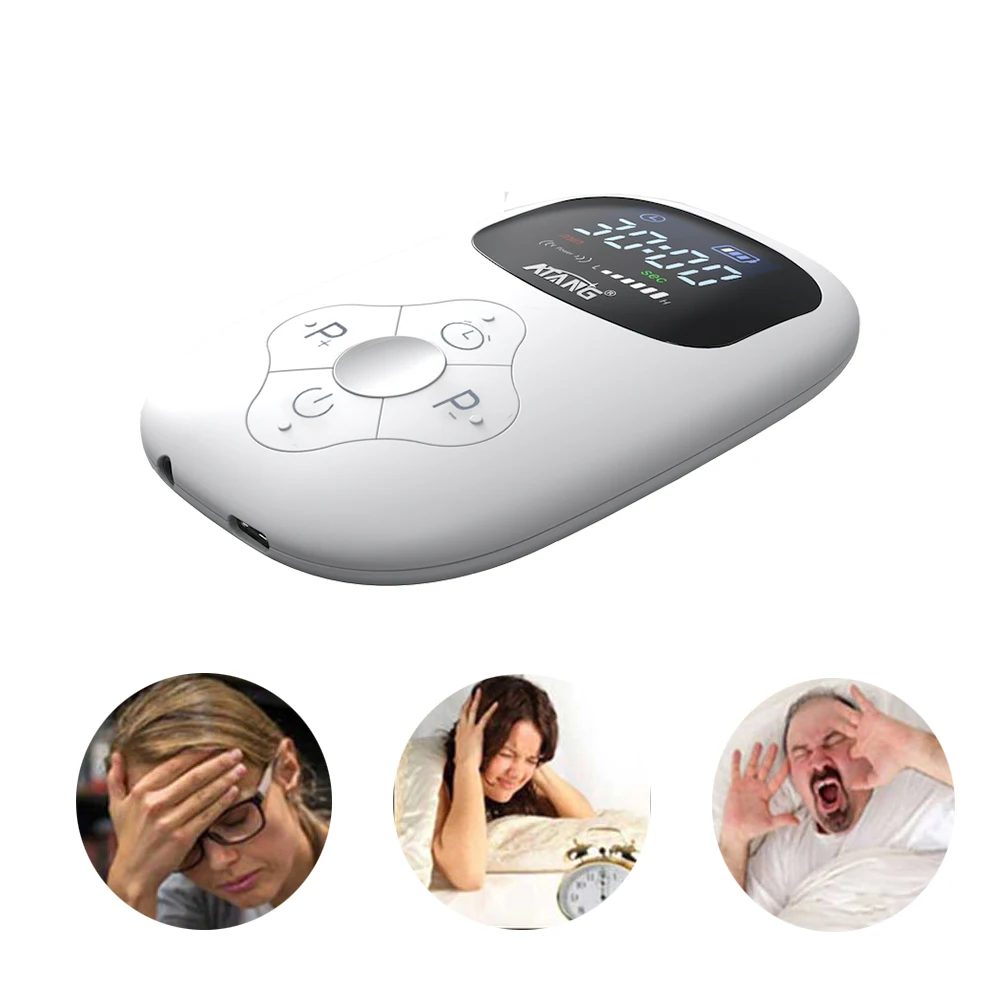 Portable Physiotherapy Insomnia Device Anxiety ATANG CES Cranial ...
