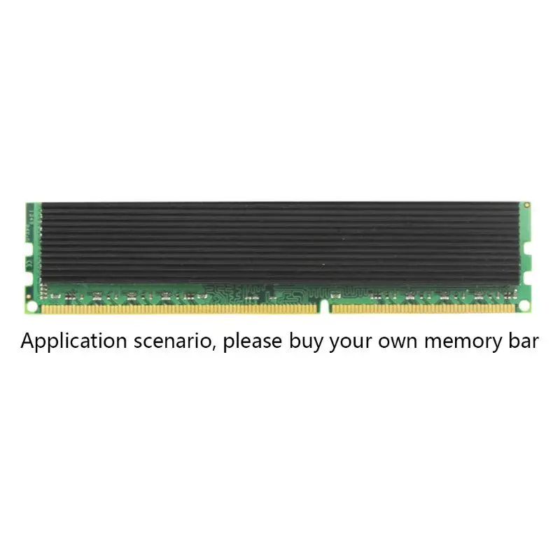 1Set Aluminum Alloy PC Computer RAM Cooling Heatsinks Heat Sink ...
