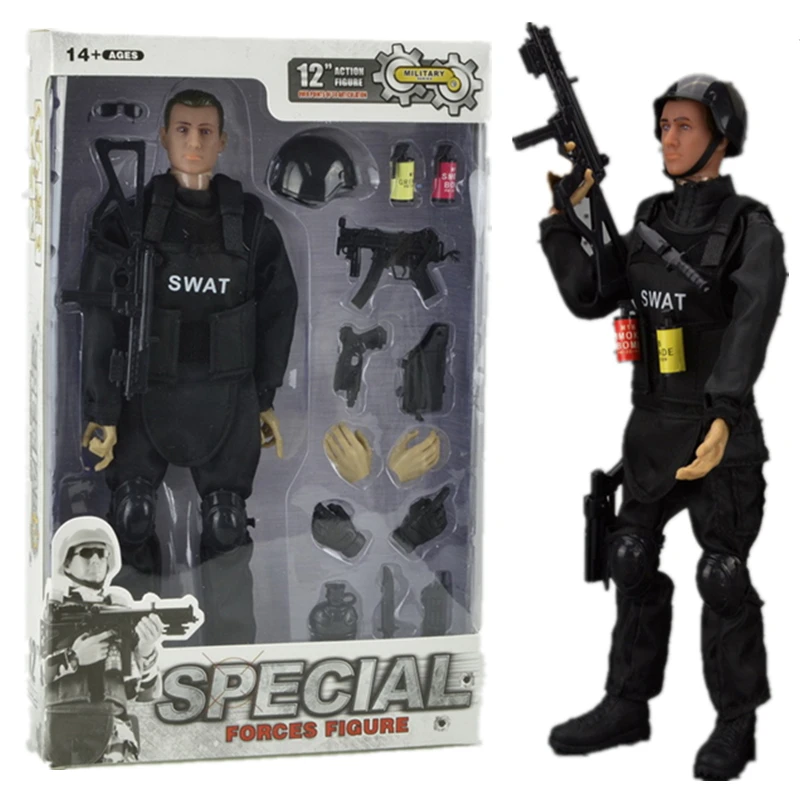 1-6-Scale-Forces-Figure-Model-Military-Army-Combat-Game-Model-Toys-Swat ...