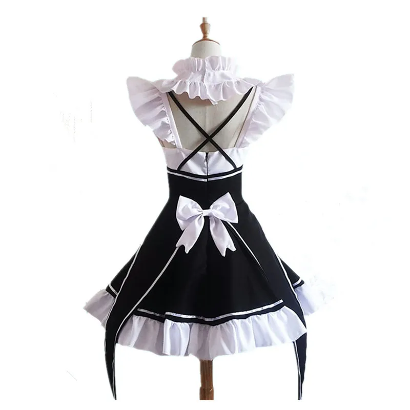 Re Zero Kara Hajimeru Isekai Seikatsu Ramu Ram Remu Rem Maid Apron ...