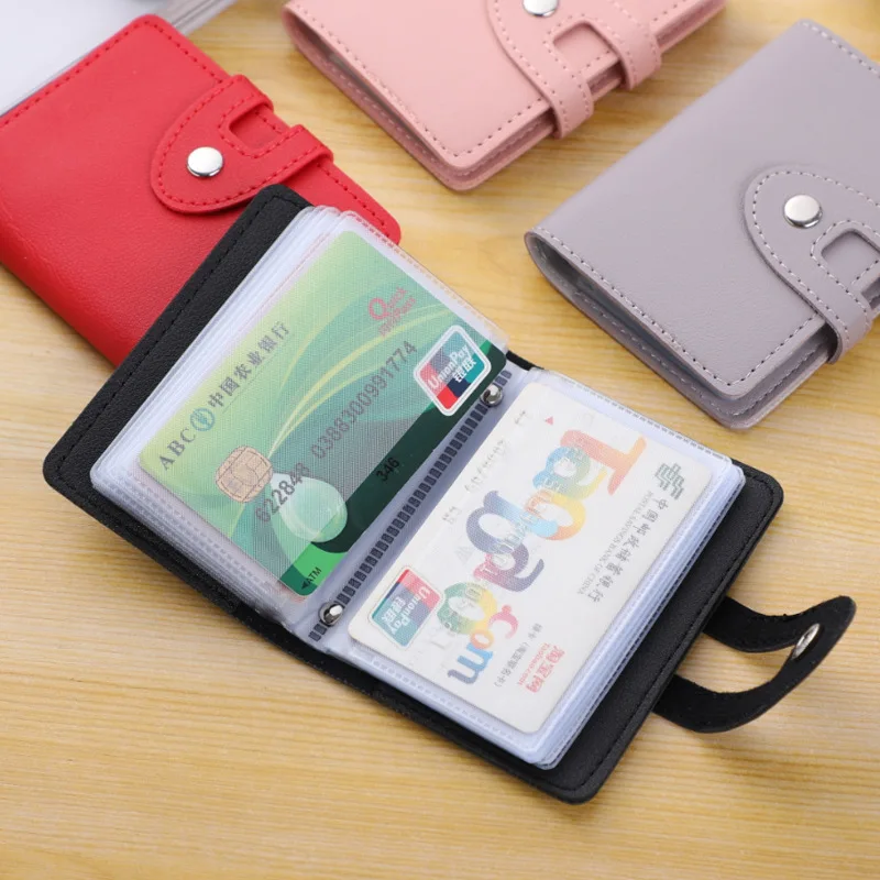 1PCS-PU-leather-soft-card-holder-color-multi-card-holder-male-and ...