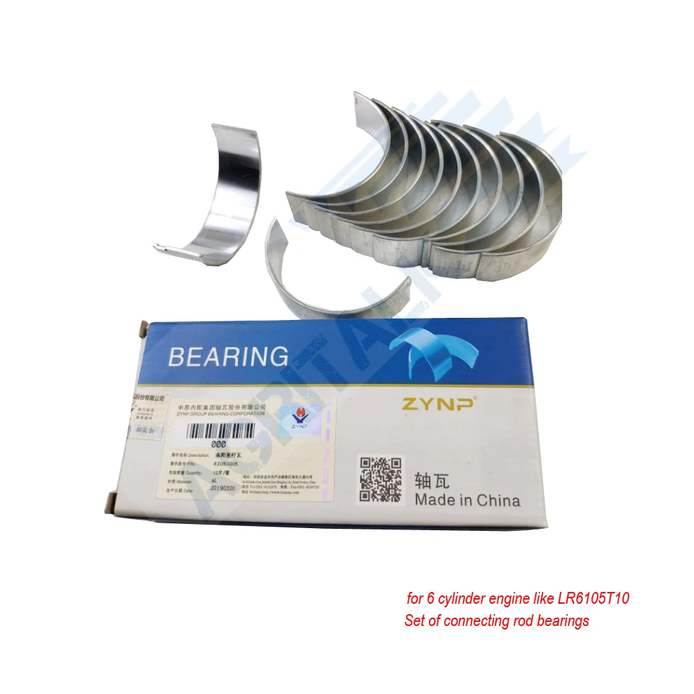 set-of-connecting-rod-bearing-for-Yituo-YTO-engine-LR4105T-LR4105T57 ...