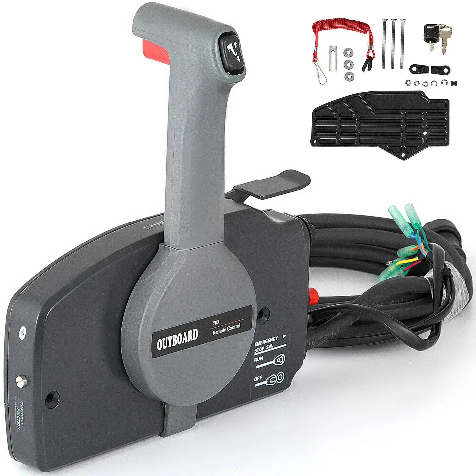 Outboard-Remote-Control-Box-For-YAMAHA-side-mount-703-48207-22-703 ...