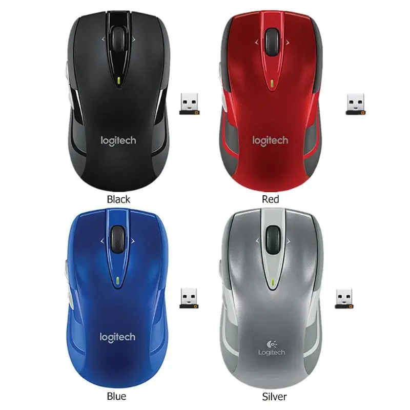 Logitech M545/M546 2.4GHz Wireless Laser Mouse Ergonomic Optical Gaming ...