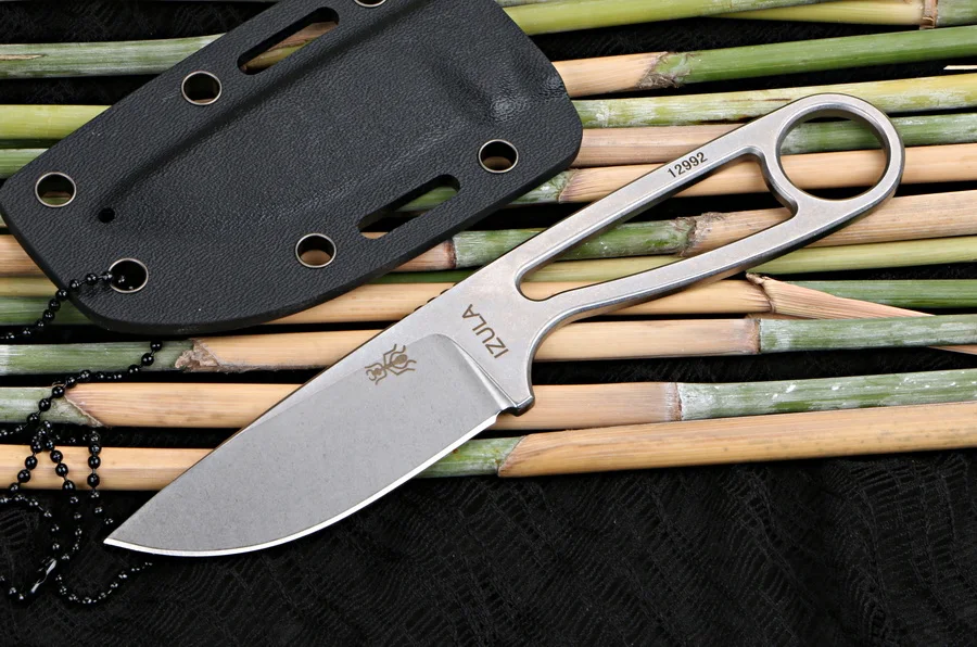 Tigend Oem Ant Izula Rowen 12992 Fixed Blade Tactical D2 Blade Kydex ...