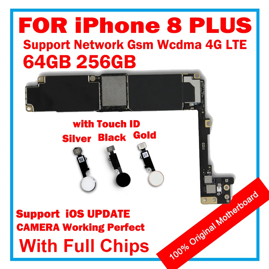 Full-Working-Clean-iCloud-Unlocked-Original-Logic-Board-Full-Working ...