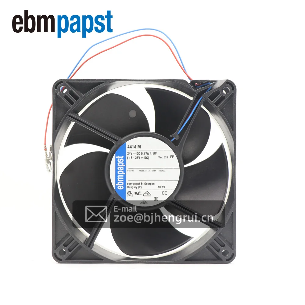Ebmpapst 4414M DC 119x119x38mm 24V 184m 2000x/h 소형 축 팬|HVAC 시스템 & 부품 ...