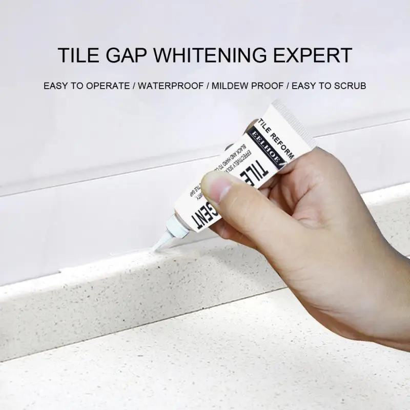 Tile Whitening Agent Beautiful Sewing Agent Seaming Agent White Paste ...