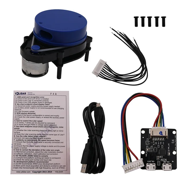 YDLIDAR X4 LIDAR Laser Radar Scanner Ranging Sensor Module, 58% OFF