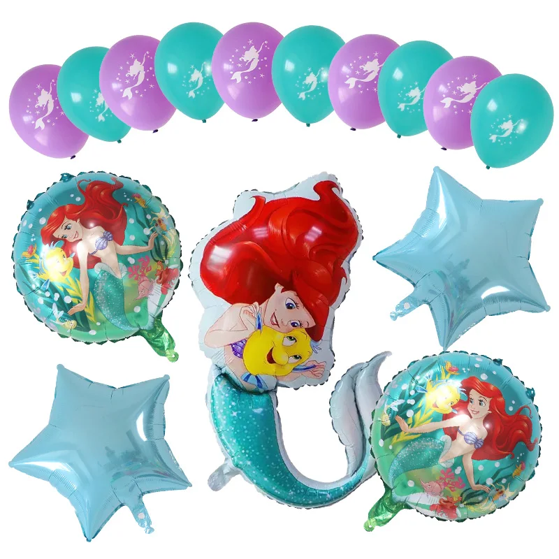 Princess Ariel Little Mermaid Decorations | Decoration Birthday ...