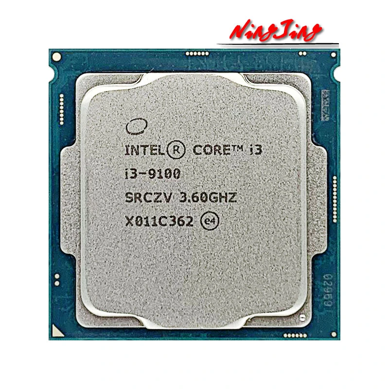 Intel Core I3-9100 I3 9100 3.6 Ghz Quad-core Quad-thread Cpu 65w 6m Processorlga 1151 - Cpus ...