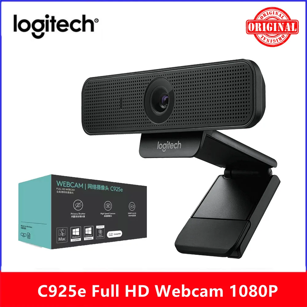 Logitech-c-mara-web-C925E-Full-HD-1080P-60Hz-autoenfoque-USB-est-reo ...