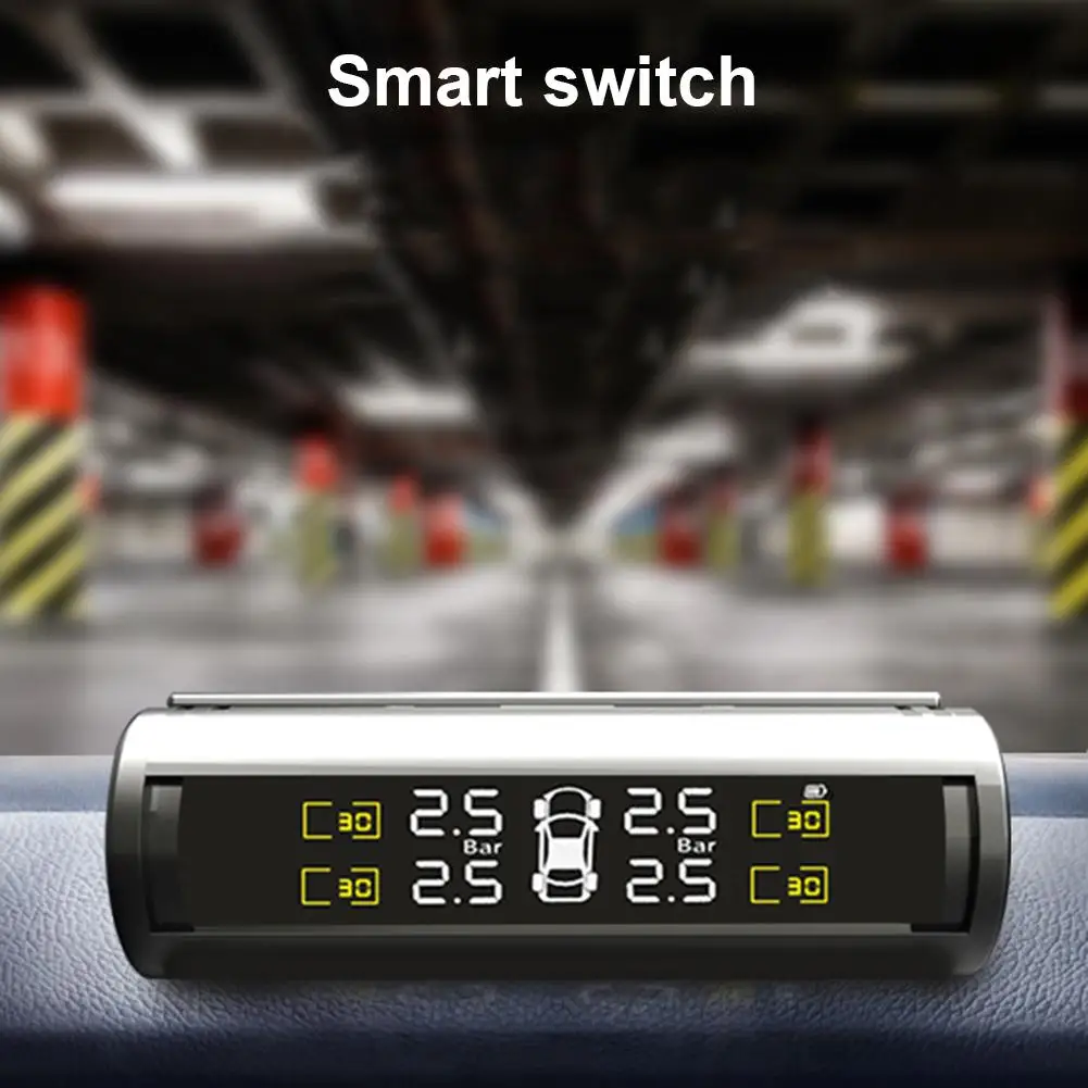Sistema de control de presión de neumáticos TPMS para coche, dispositivo inteligente de energía ...