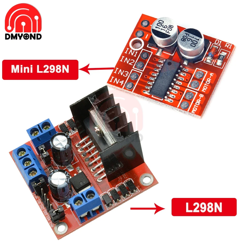 L298 New Dual H Bridge Dc Stepper Motor Drive Controller Board Module ...