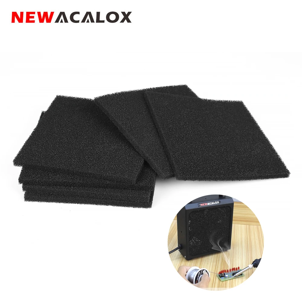 NEWACALOX-6pcs-lot-Activated-Carbon-Filter-Sponge-For-Welding-Exhaust ...
