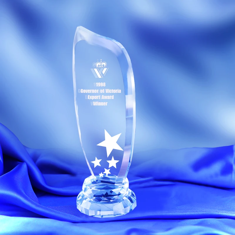 Engraved Crystal Awards And Trophies