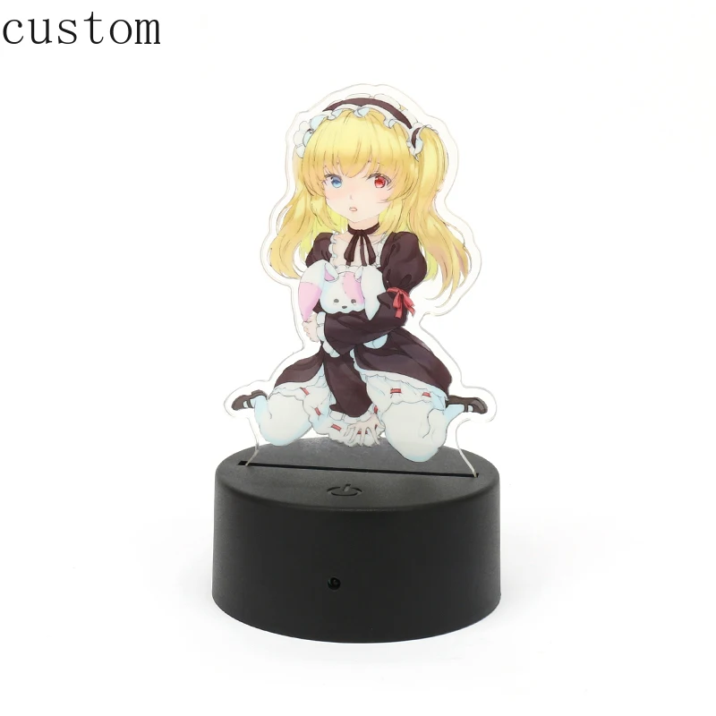 Digital Art & Collectibles Personalised acrylic light stand Drawing ...