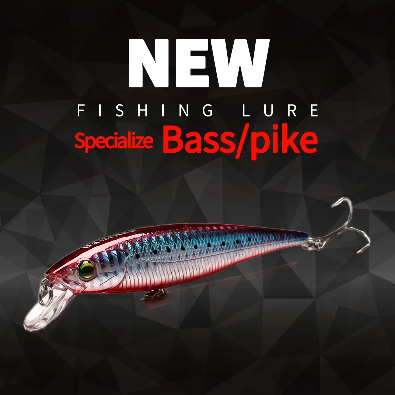 Banshee 100mm 16g Floating Fishing Lure Stick Minnow Lure Bait ...