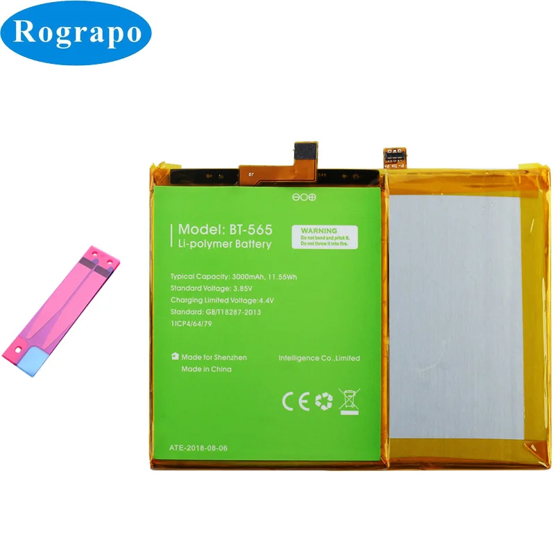New-3000mAh-BT-565-BT-566-Replacement-Battery-For-LEAGOO-KIICAA-Mix-T5 ...