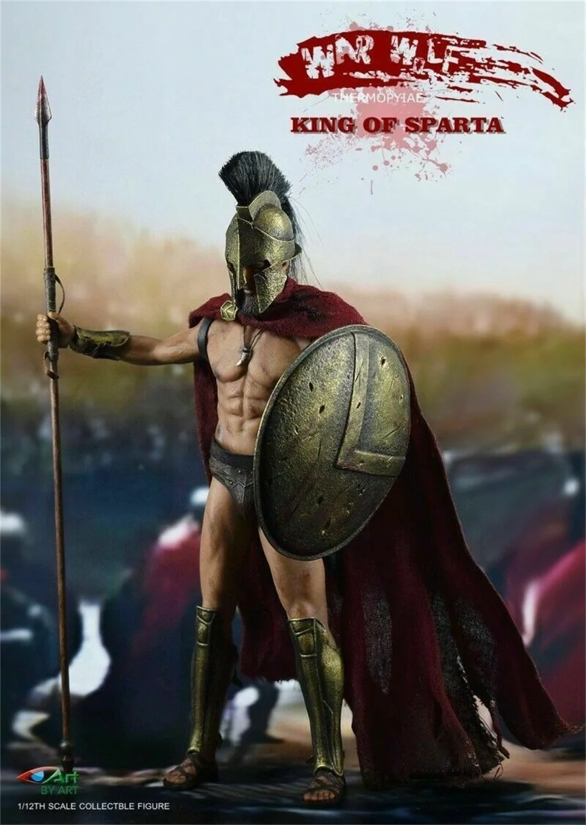 BY-ART BY-G01 1/12 Ancient Greece KING OF SPARTA Action Figure Toys ...