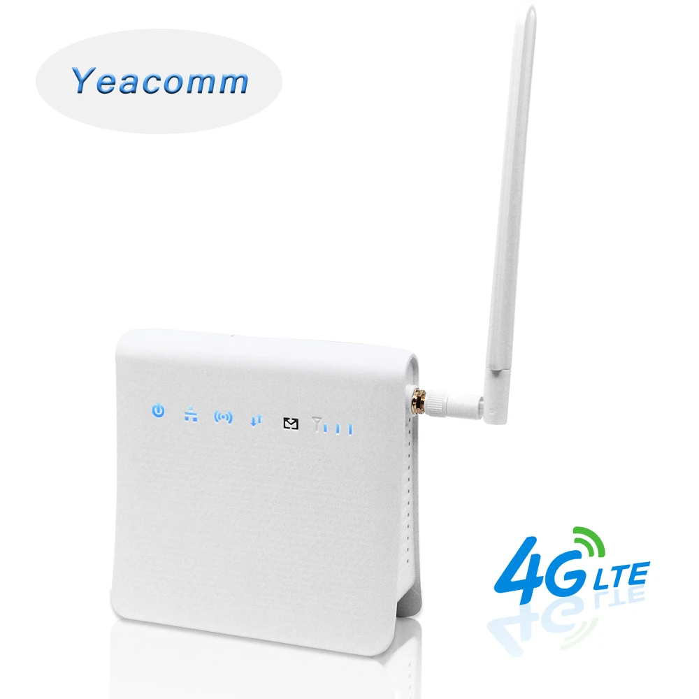 Yeacomm P25 IDU Unlocked 300Mbps Wireless Mobile 4G indoor LTE CPE WiFi ...