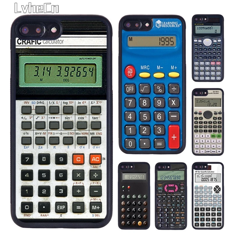Retro-Peculiar-Funny-Calculator-phone-Case-For-iPhone-14-15-13-12-Mini ...