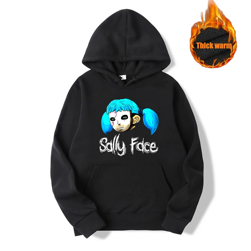New Sally Face Teenager Hoodies Sweatshirt Harajuku Hip Hop Streetwear ...
