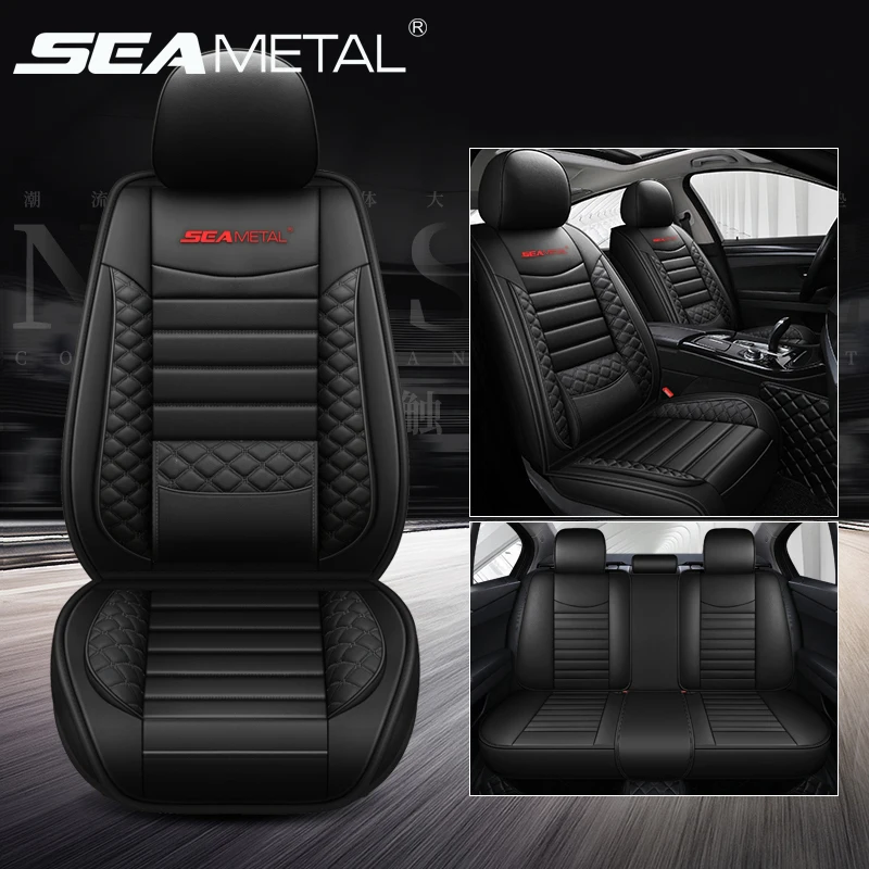 Leather Seat Cover Four Seasons Interior Luxury Car Seats Cover ...