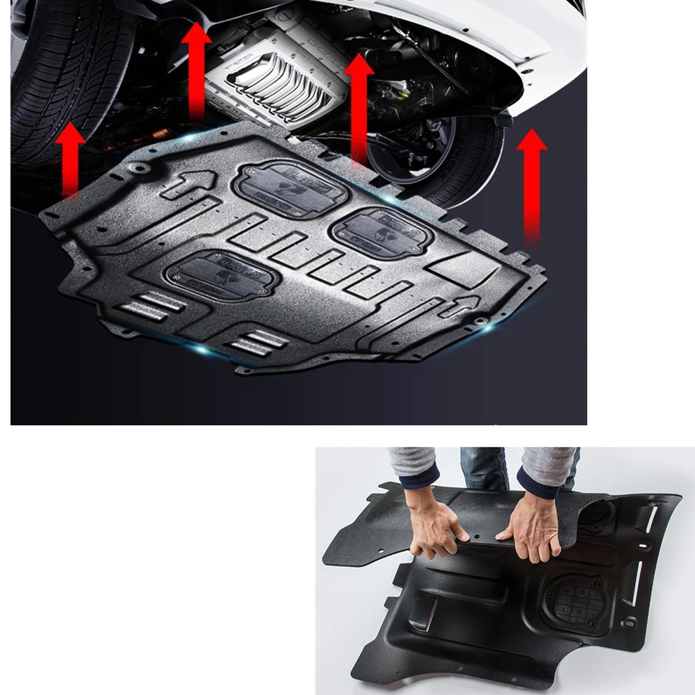 For-Audi-Q3-Series-Universal-2013-2014-2016-Mud-Fender-Plate-Cover ...