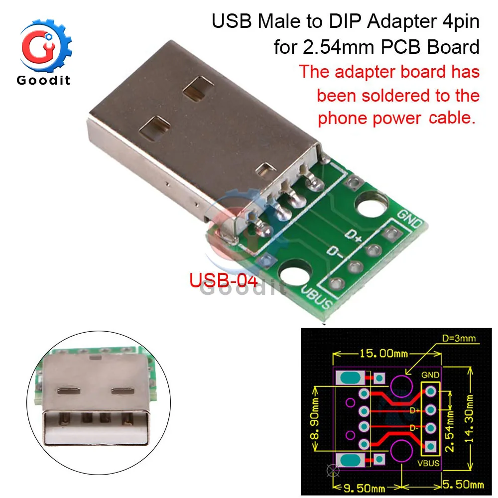 Micro Mini USB A Male USB 2,0 3,0 A Female USB B разъем интерфейс для 2 ...