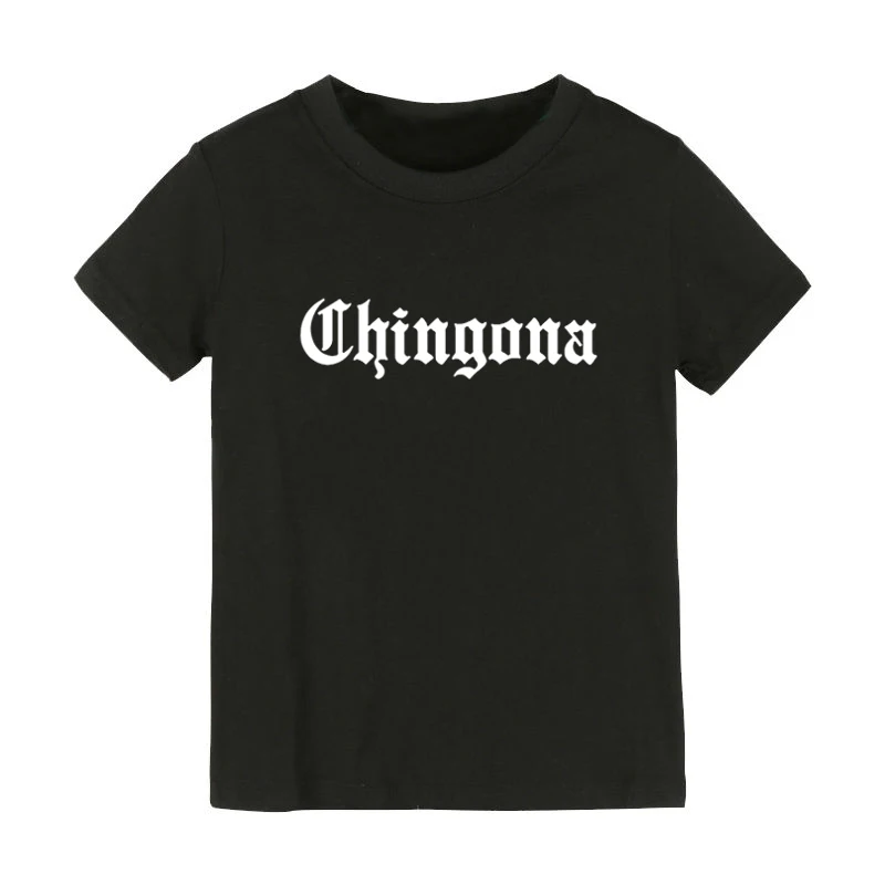 chingona-mexico-latina-Print-Kids-tshirt-Boy-Girl-shirt-Children ...