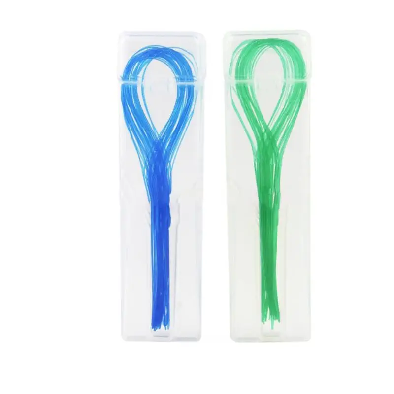 35Pcs/Set Dental Floss Threaders Needle Tooth Brackets Wire Holders ...