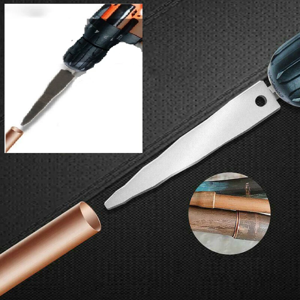 High speed Steel Copper Pipe Swaging Tool Drill Bit Aluminum Tube ...