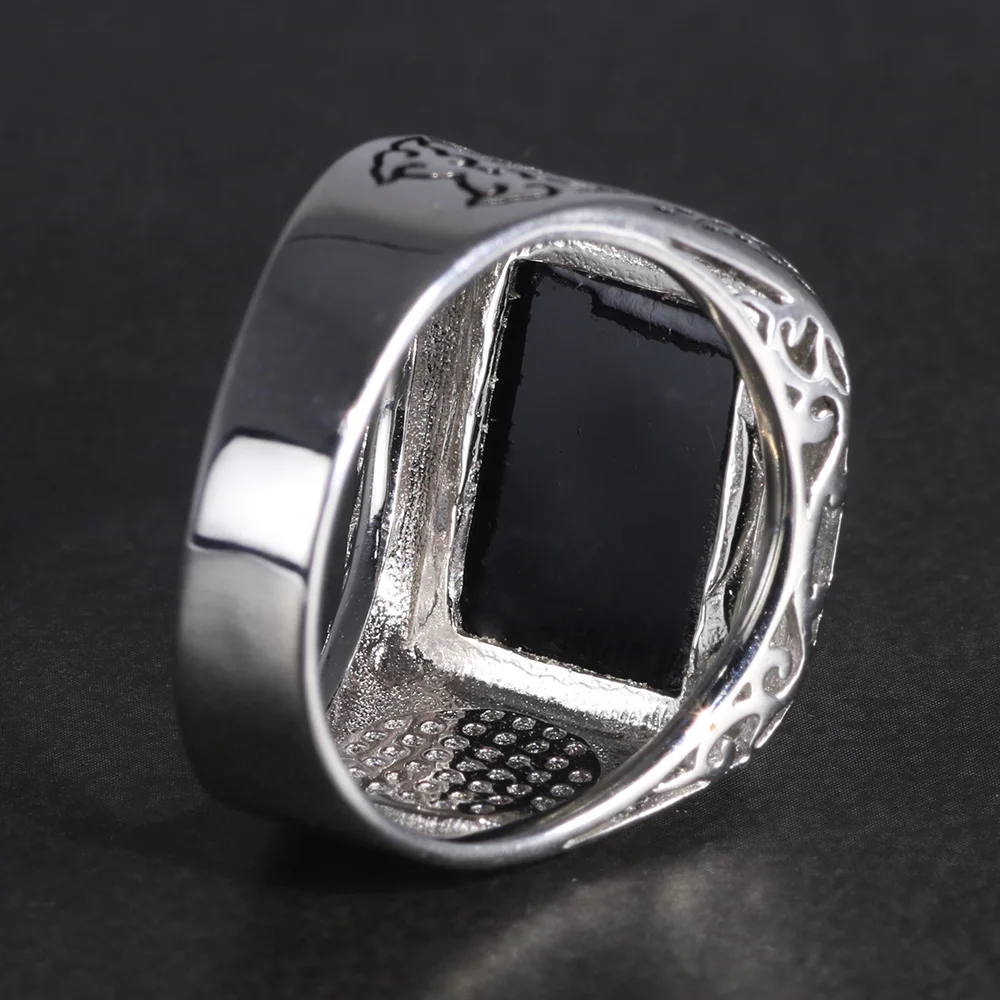 Retro Vintage Cool Turkish Ring For Men Mens Rings With Stones Turkish ...