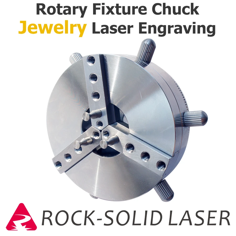Rotary Gripper Fixture Chuck Claw Rotate Jig For Jewelry Ring Fiber ...