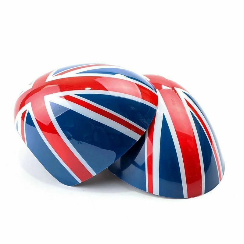 Car Door Side Red/Blue UK Flag Mirror Covers for Mini Cooper R55 R56 ...